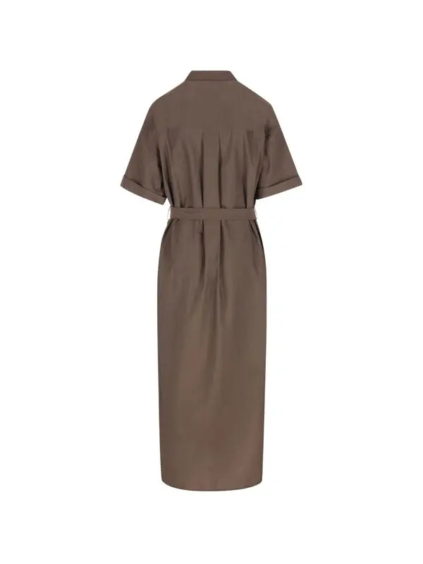 Brunello Cucinelli Cotton Long Dress