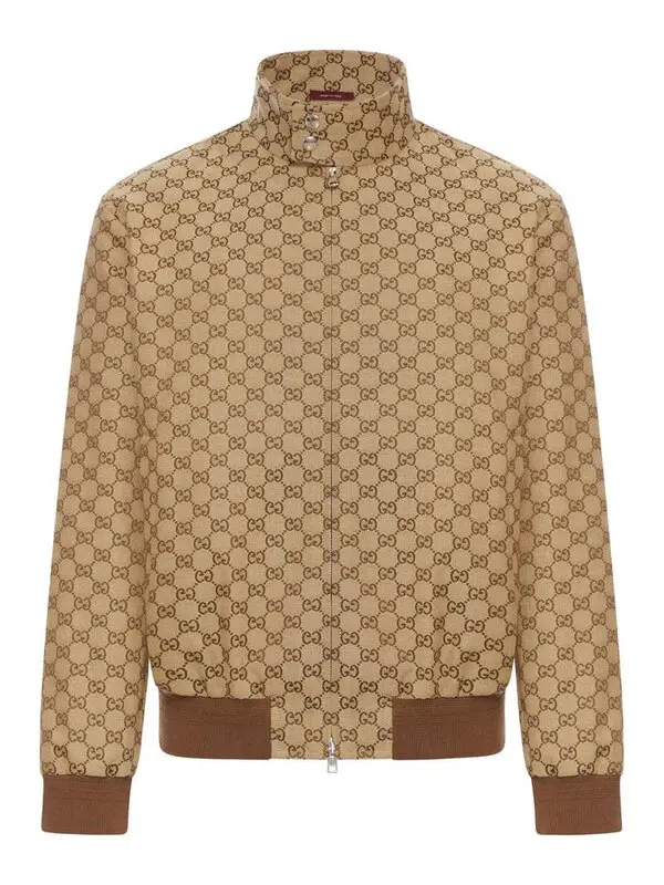 Gucci Gg Fabric Bomber Jacket