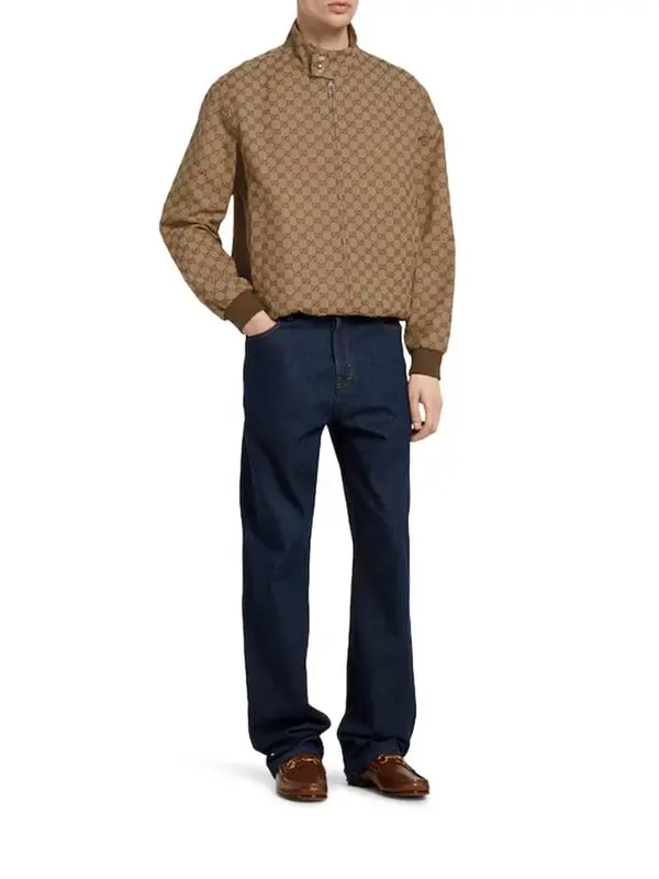 Gucci Gg Fabric Bomber Jacket