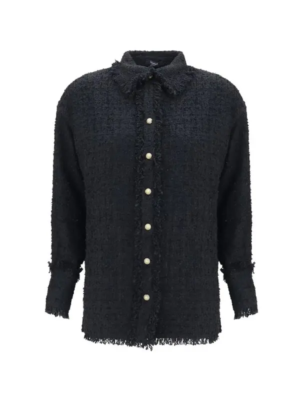 Balmain Tweed Overshirt
