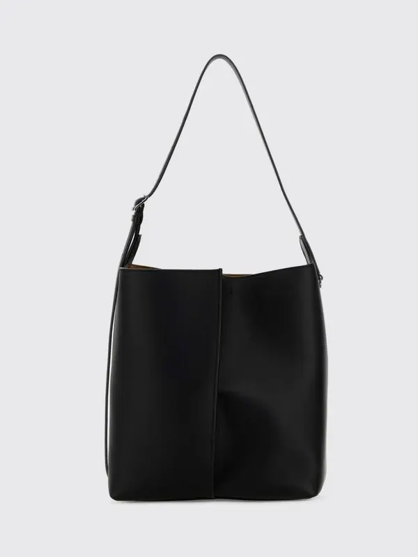 Loewe Cylindrical Calfskin Leather Shoulder Bag With Embossed Logo