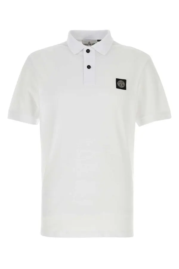 Stone Island Stretch Piquet Polo Shirt