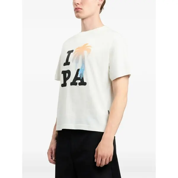 Palm Angels Neutrals T-shirts & Vests T-shirts