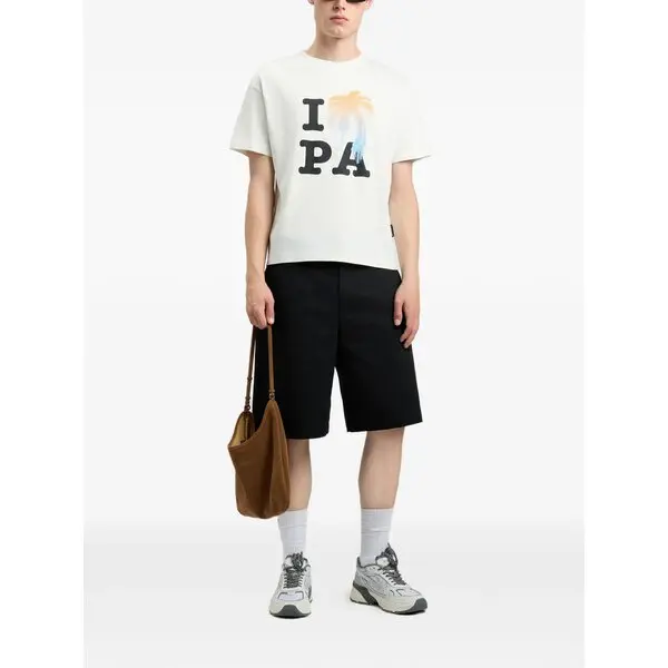 Palm Angels Neutrals T-shirts & Vests T-shirts