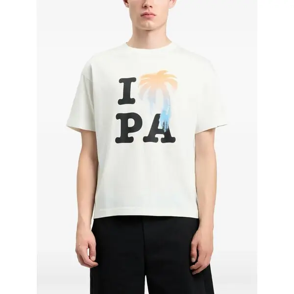 Palm Angels Neutrals T-shirts & Vests T-shirts