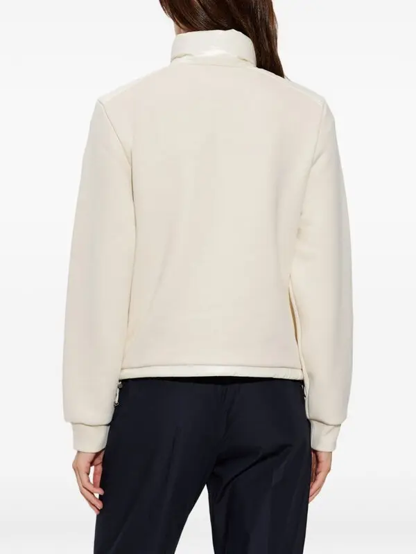 Moncler Wool And Nylon Padded Cardigan