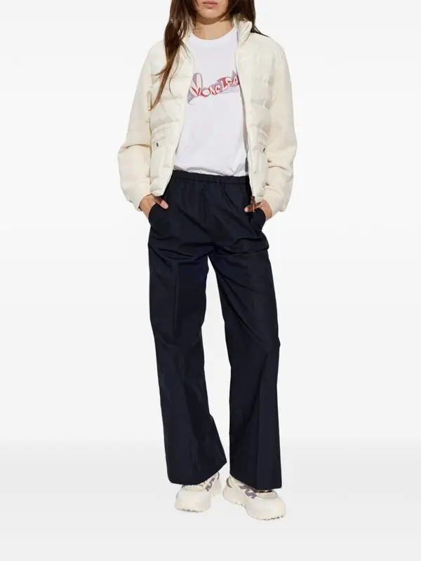 Moncler Wool And Nylon Padded Cardigan