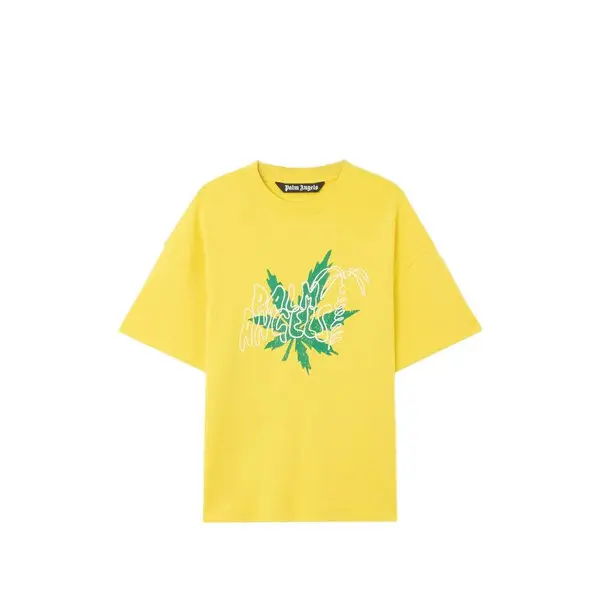 Palm Angels T-shirts & Vests T-shirts - Yellow