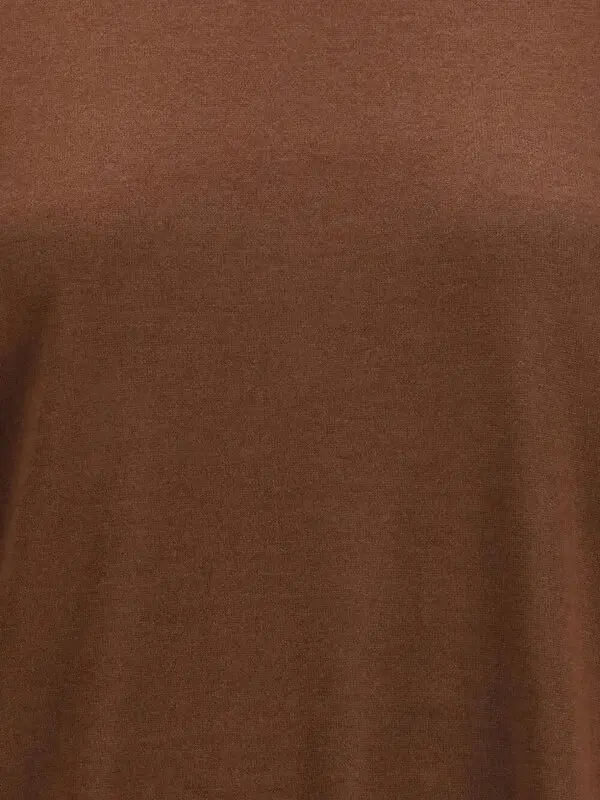 Brunello Cucinelli Cashmere Blend T-shirt - Multicolor