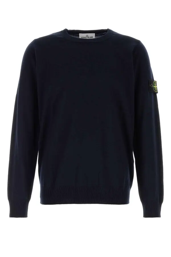 Stone Island Midnight Wool Sweater - Blue