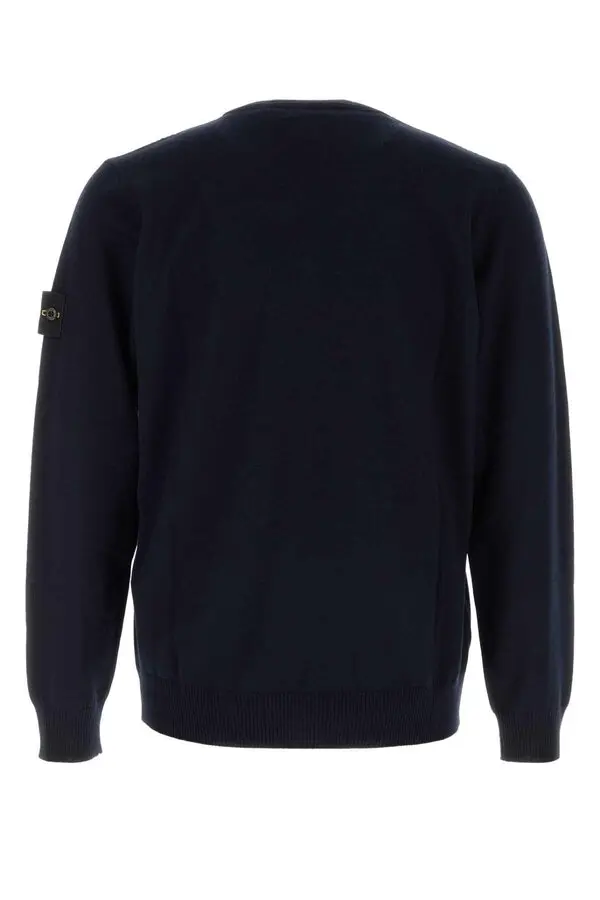 Stone Island Midnight Wool Sweater - Blue