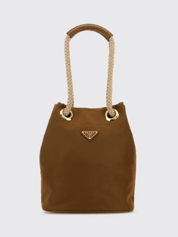 Prada Mariner Re-nylon Bucket Bag - Brown