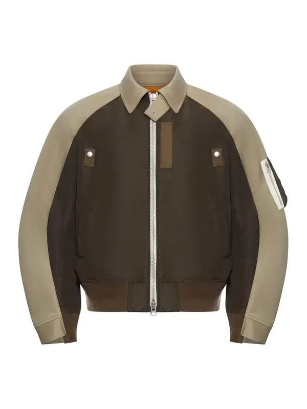 Sacai Cotton Chino X Nylon Twill Blouson