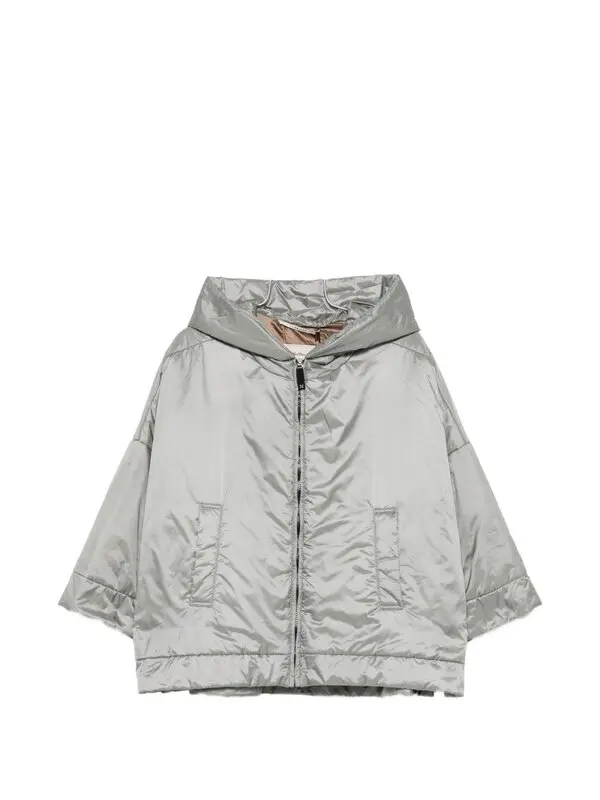 Max Mara Nylon Padded Blouson Jacket - Multicolor