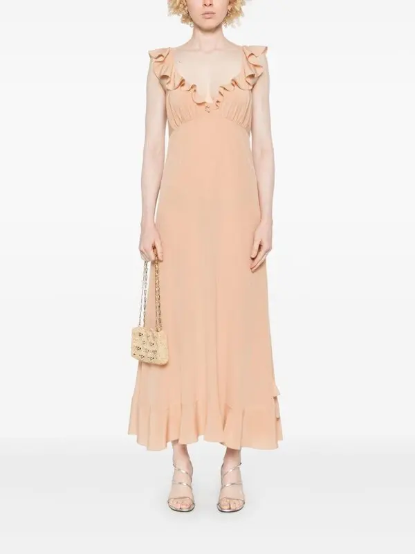 Chloé Silk Dress - Multicolor