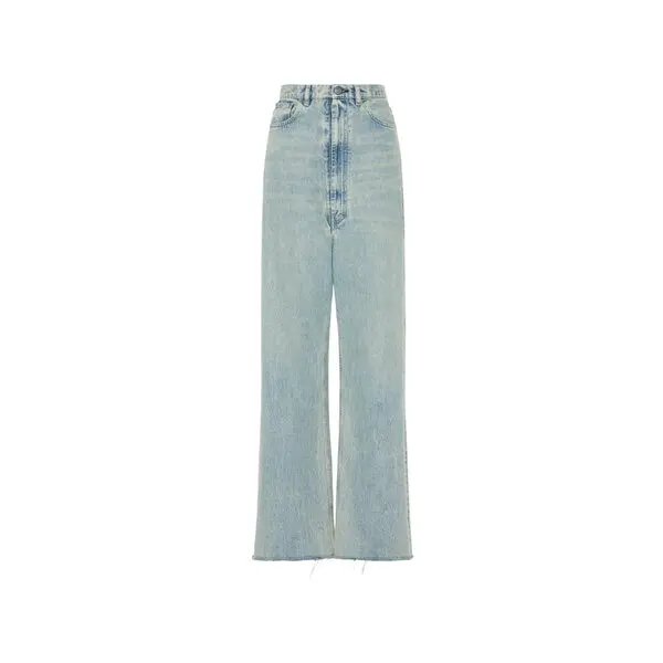 MAISON MARGIELA Denim Wide-leg Jeans - Blue