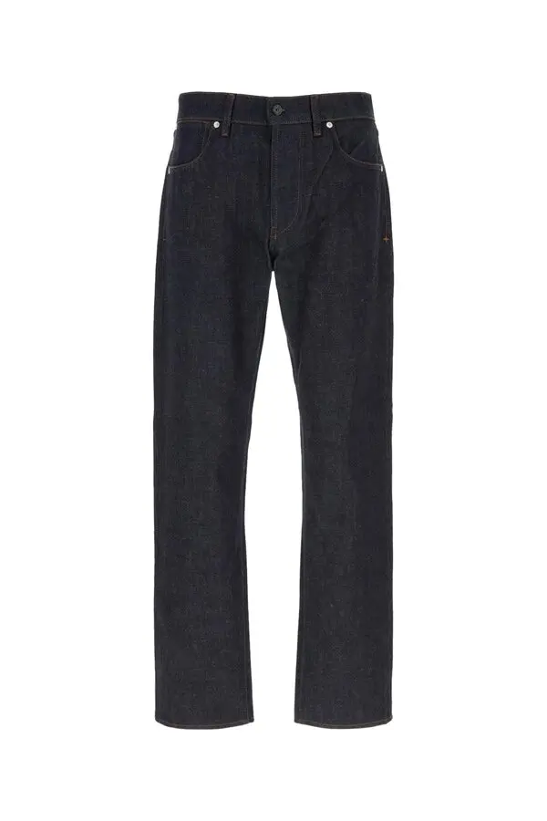 Stone Island Trousers Blue Raw - Multicolor