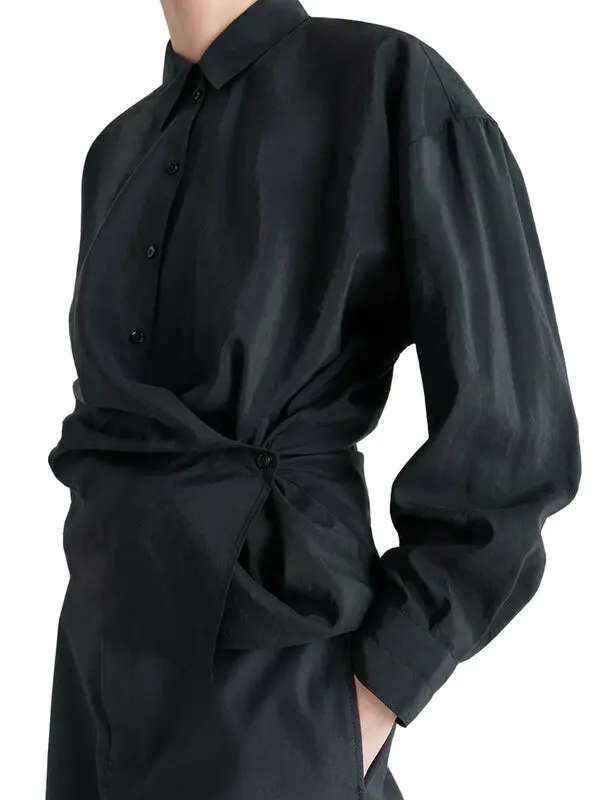 LEMAIRE Straight Collar Twisted Shirt