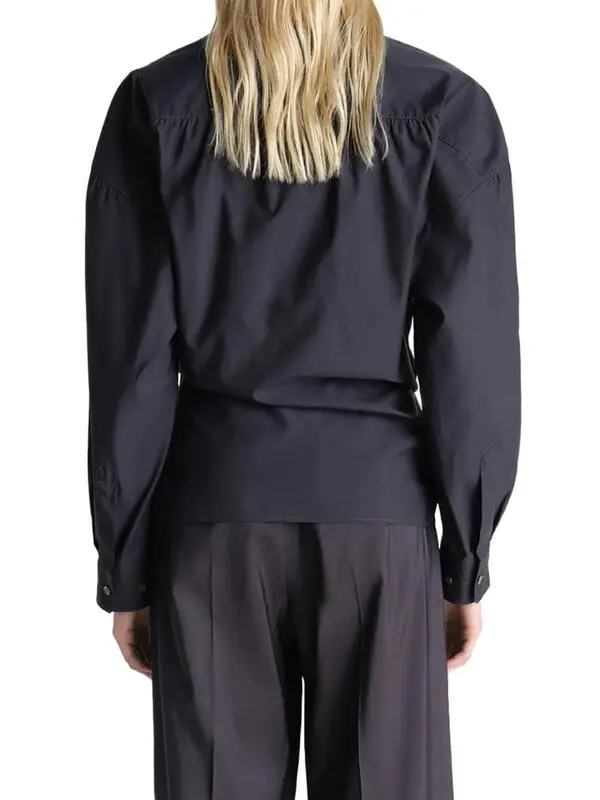 LEMAIRE Twisted Cotton Shirt - Multicolor