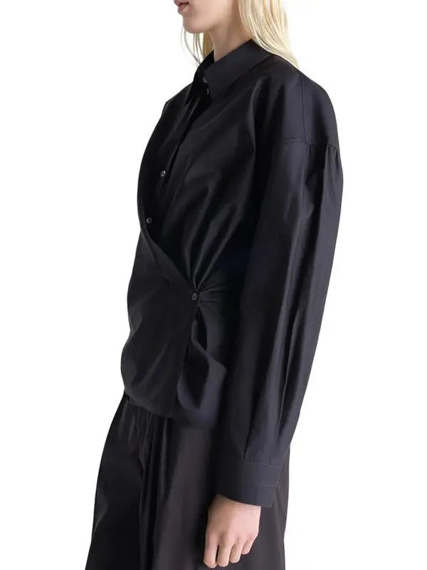 LEMAIRE Twisted Cotton Shirt - Multicolor