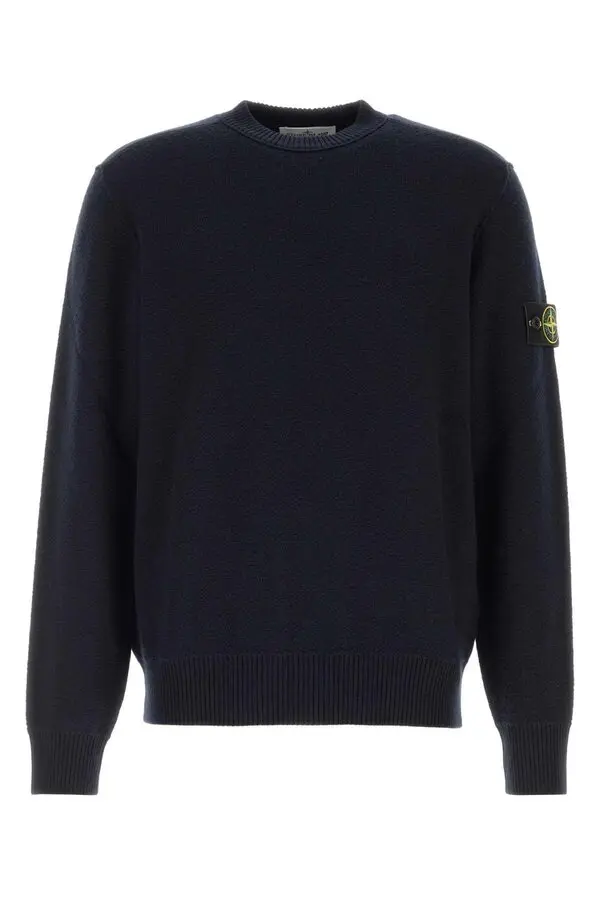 Stone Island Midnight Wool Sweater - Blue