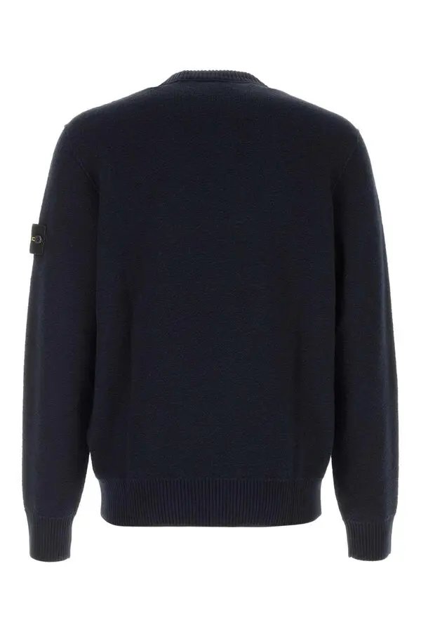 Stone Island Midnight Wool Sweater - Blue