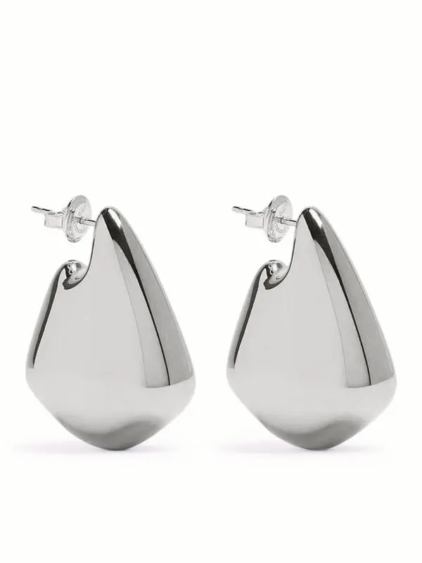 Bottega Veneta Flin Earrings - Silver