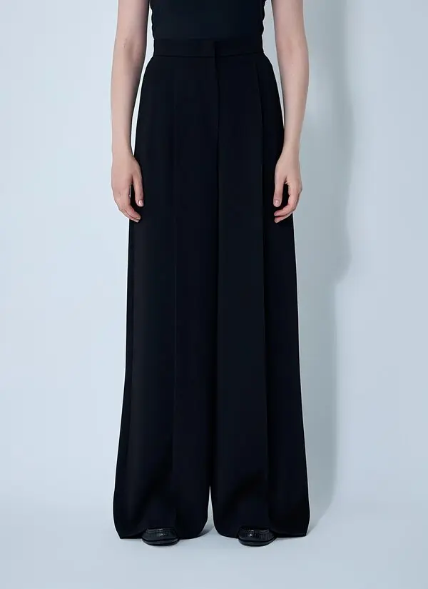 Max Mara Laccato Pants - Black