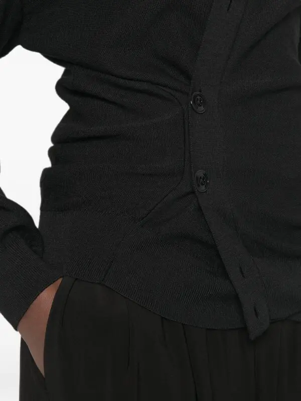 LEMAIRE Wool Blend Twisted Cardigan
