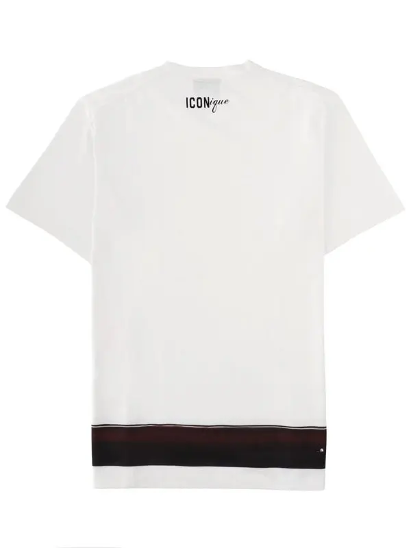 Dsquared2 T-shirt Iconique Con Stampa