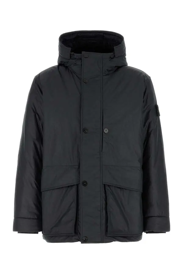 Stone Island Midnight Nylon And Polyester Parka