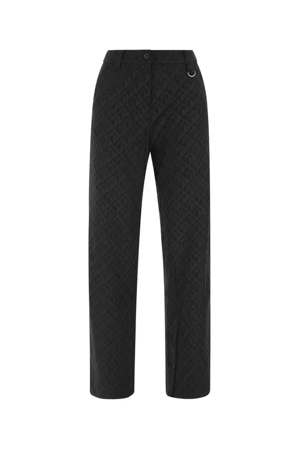MARINE SERRE Embroidered Polyester Blend Pant