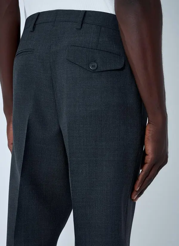 Prada Wool Tailored Pants