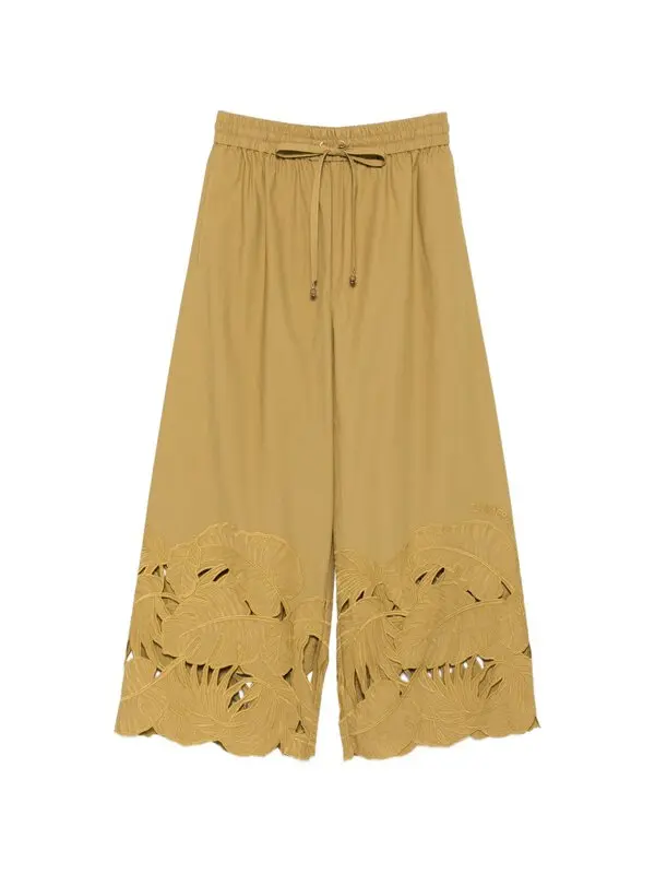 Zimmermann Mahon Cotton Trousers - Multicolor