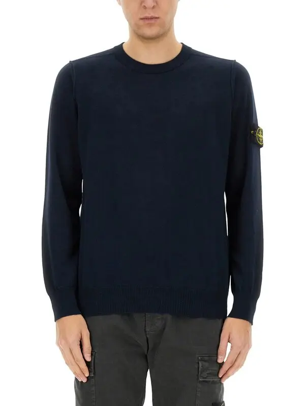 Stone Island Jersey With Logo