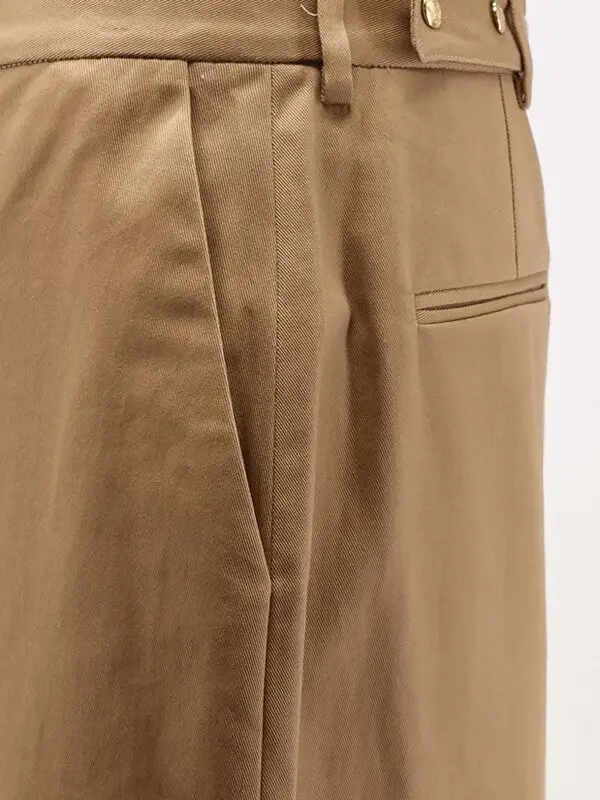 Celine Dock Cotton Trousers