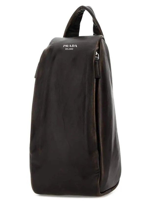 Prada Dark Nappa Leather Backpack