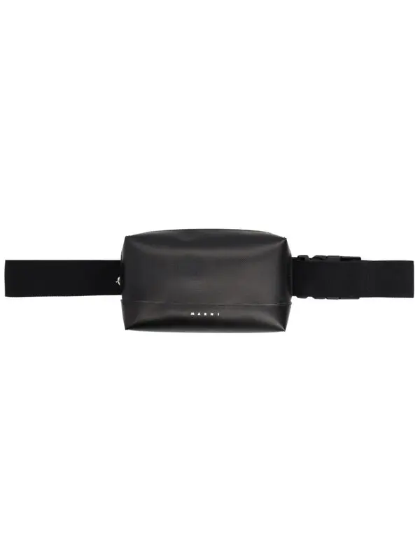 Marni Logo Pouch - Black
