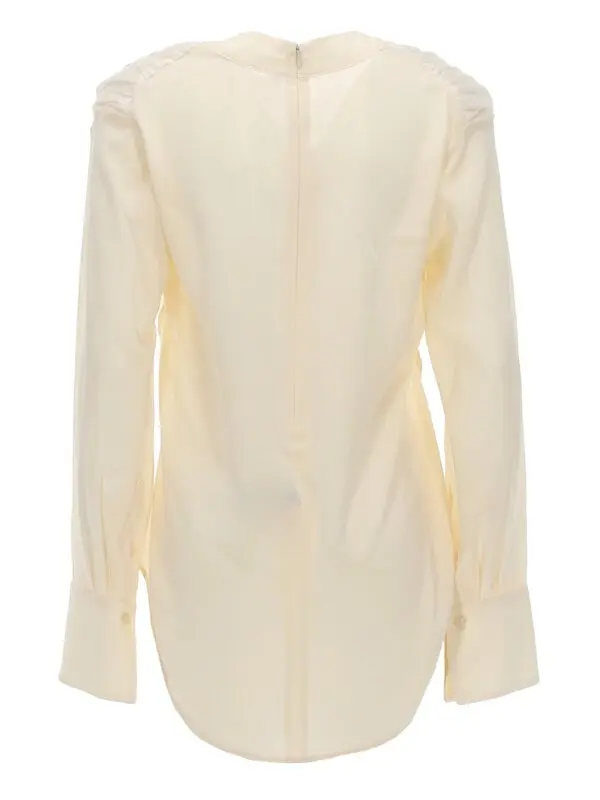 Victoria Beckham Silk Top - Cream