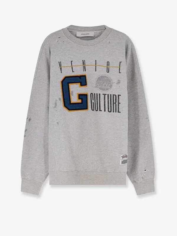 GOLDEN GOOSE Cotton Sweatshirt - Multicolor