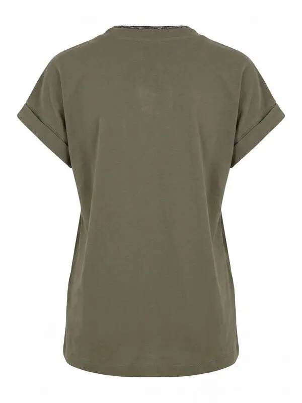 Brunello Cucinelli Cotton Jersey T-shirt - Multicolor