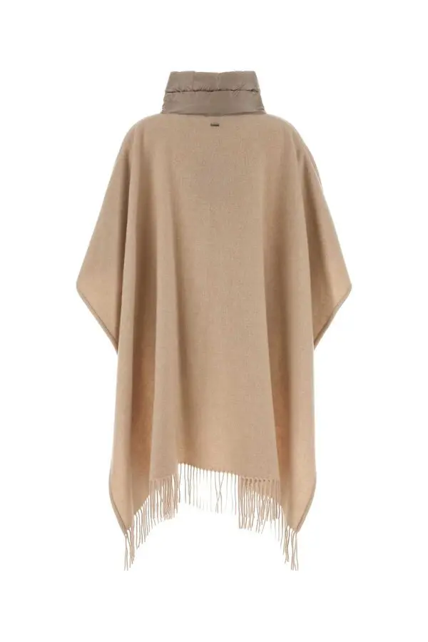 Herno Wool Blend Cape - Pink
