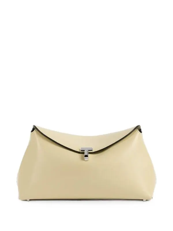 TOTEME T-lock Leather Clutch - Multicolor