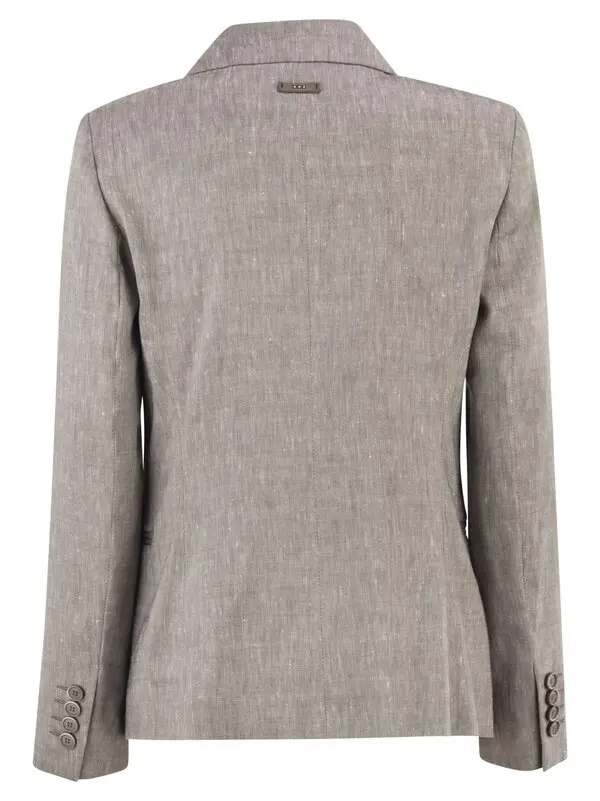 Peserico Double-breasted Blazer