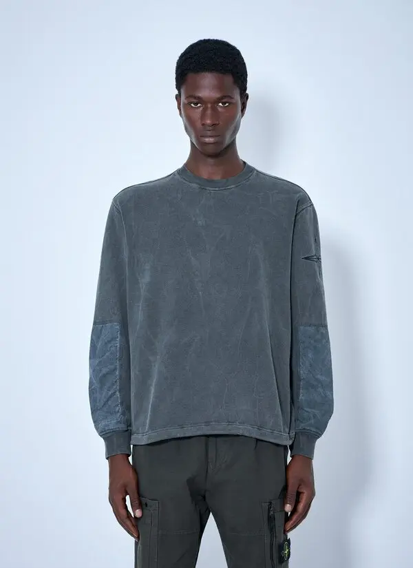 Stone Island Oversized Crewneck Sweatshirt