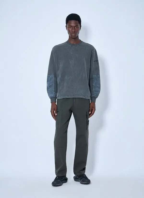 Stone Island Oversized Crewneck Sweatshirt