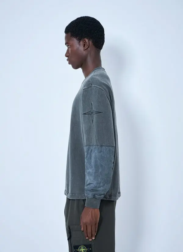 Stone Island Oversized Crewneck Sweatshirt