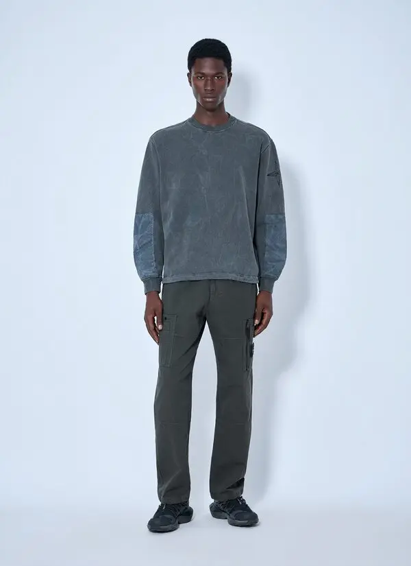 Stone Island Oversized Crewneck Sweatshirt