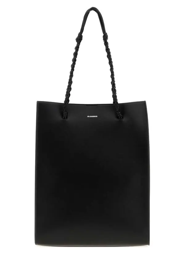 JIL SANDER Leather Tangle Shopping Bag
