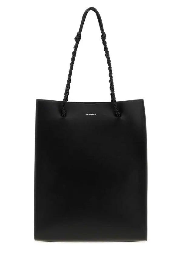 JIL SANDER Leather Tangle Shopping Bag
